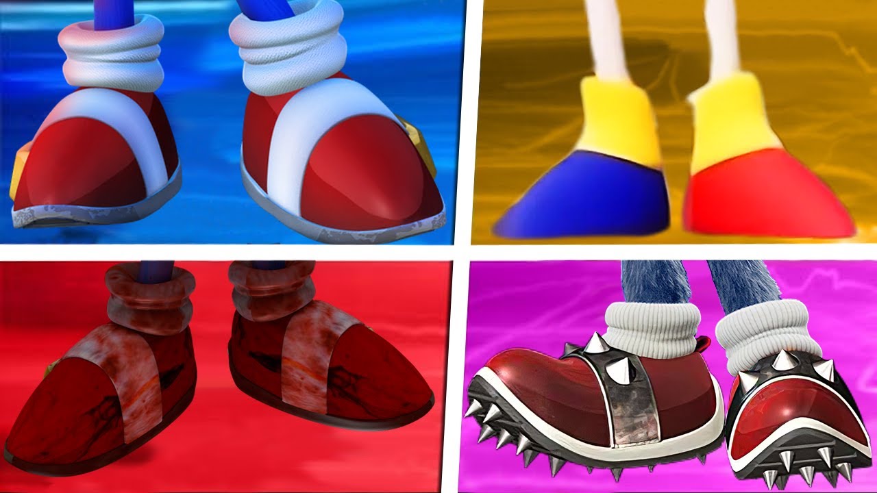 Sonic The Hedgehog Movie Choose Your Favourite Shoes SONIC EXE VS ...
