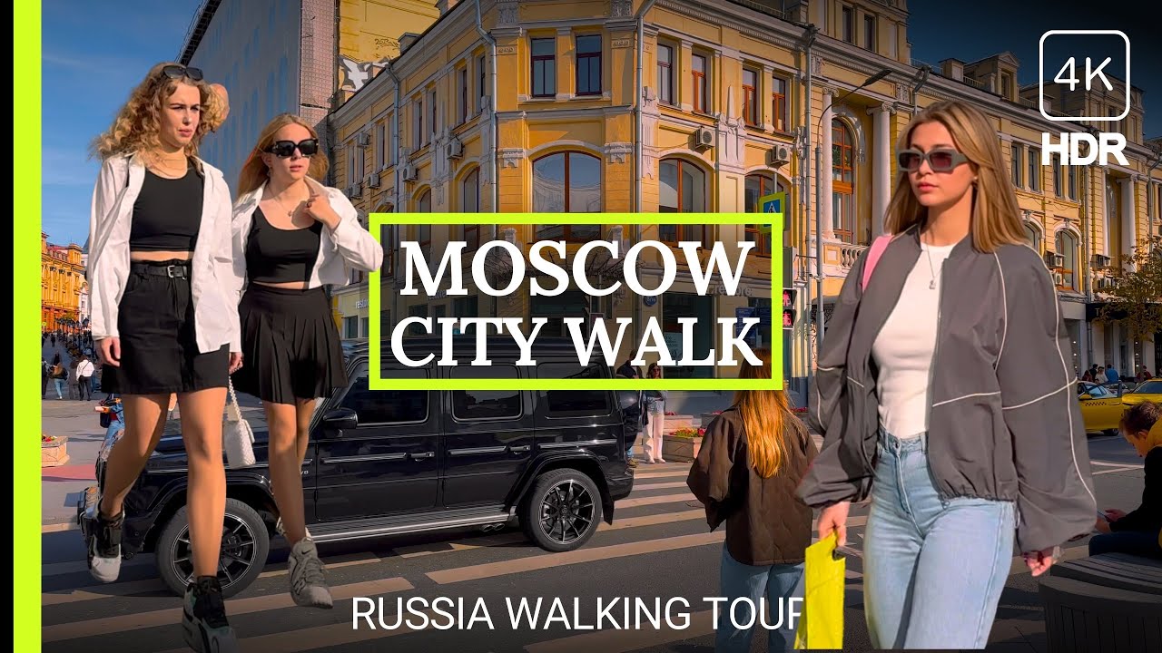 🔥 Lost in Moscow 🔥 Russia, Walking Tour From Perspective of a Tourist ...