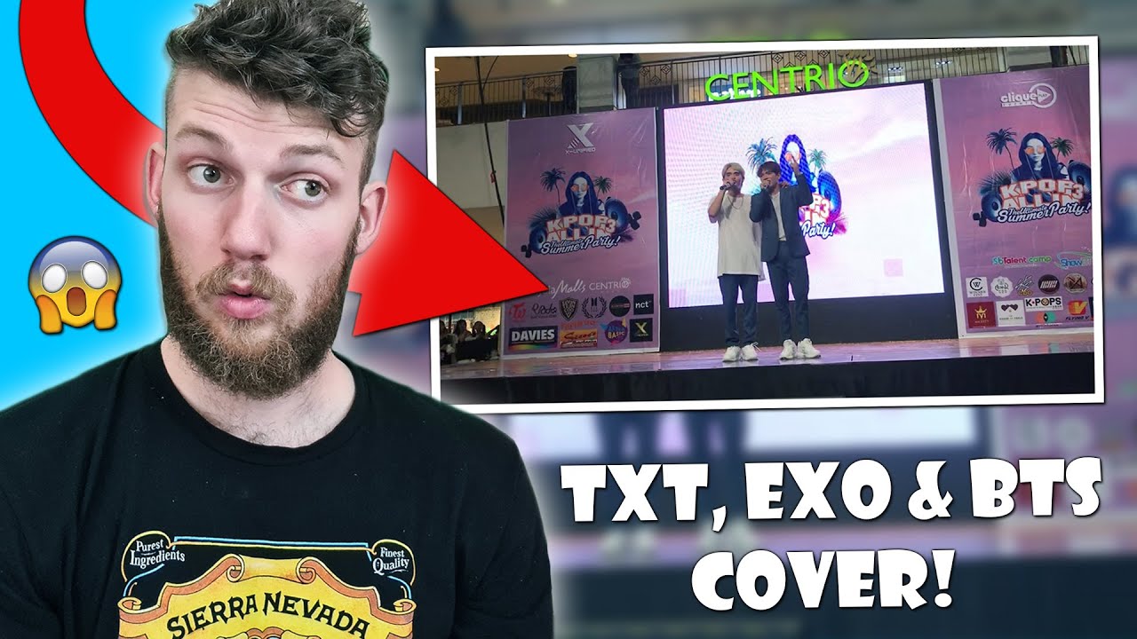 RAPPER REACTS - SB19 COVERS BTS, TXT & EXO @ Kpop All In 3 | MASTERS AT ...