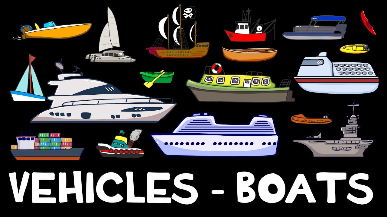 Learn about Boats for Kids | Picture Show | Sailing Ships & Yachts ...
