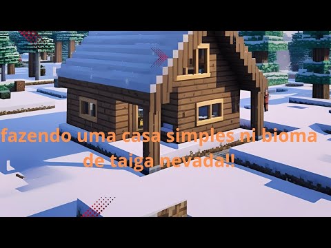 Minecraft hardcore no bedrock #5: Construi uma CASA MINIMALISTA no ...
