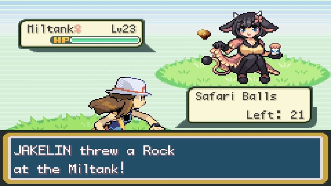 Moemon Mega Fire Red Version: Safari Zone - YouTube