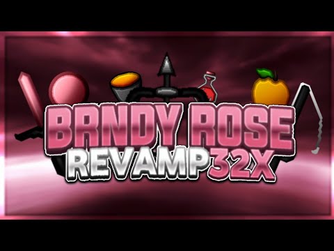 Brndy Rose Revamp [128x] MCPE PvP Texture Pack (FPS Friendly) - YouTube