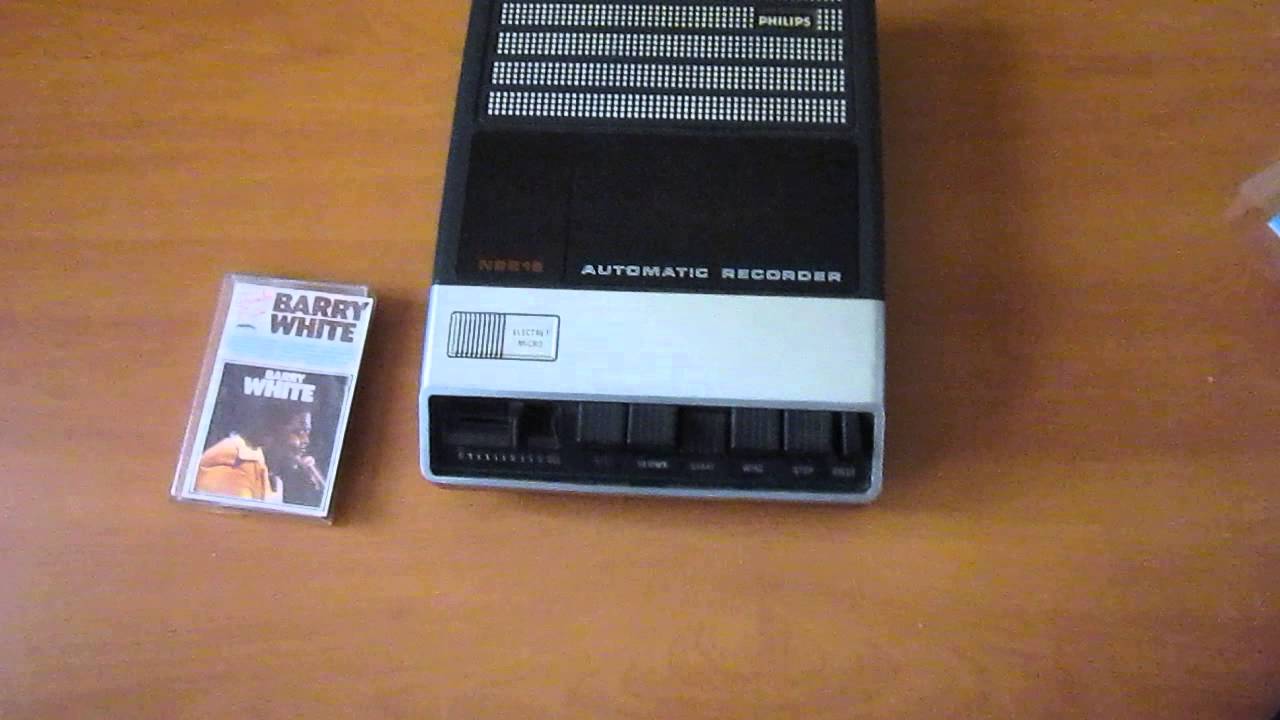 PHILIPS cassette recorder N2218 - VINTAGE AUDIO - YouTube
