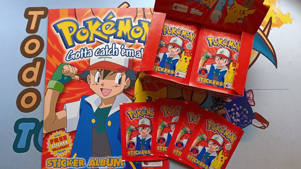 ÁLBUM CROMOS POKÉMON 1999 - COLECCIÓN ANTIGUA Merlín ¡La completamos de ...