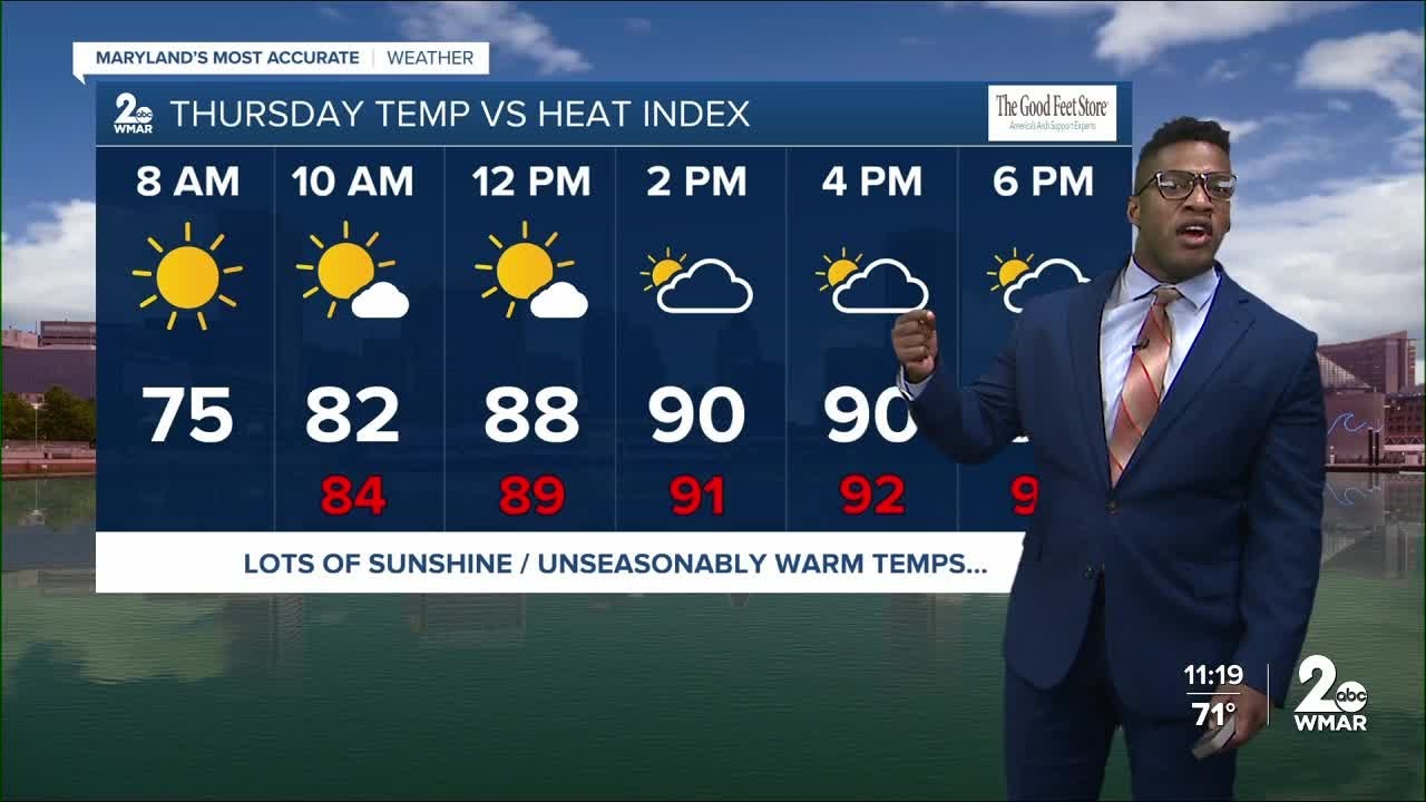 WMAR-2 News Patrick Pete Wednesday weather - YouTube