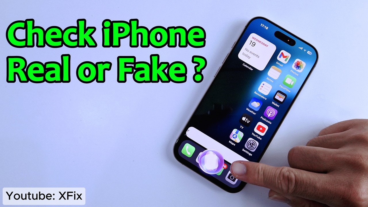 How to Check Your iPhone is Original or Fake in 30s - YouTube