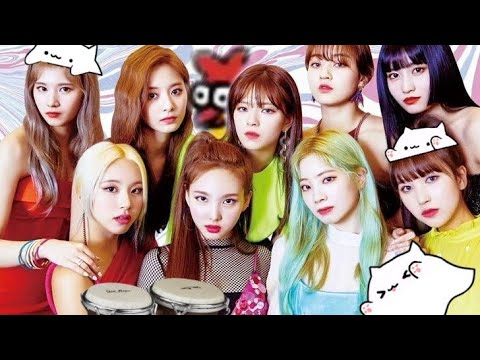 TWICE X Bongo Cat  - Fancy