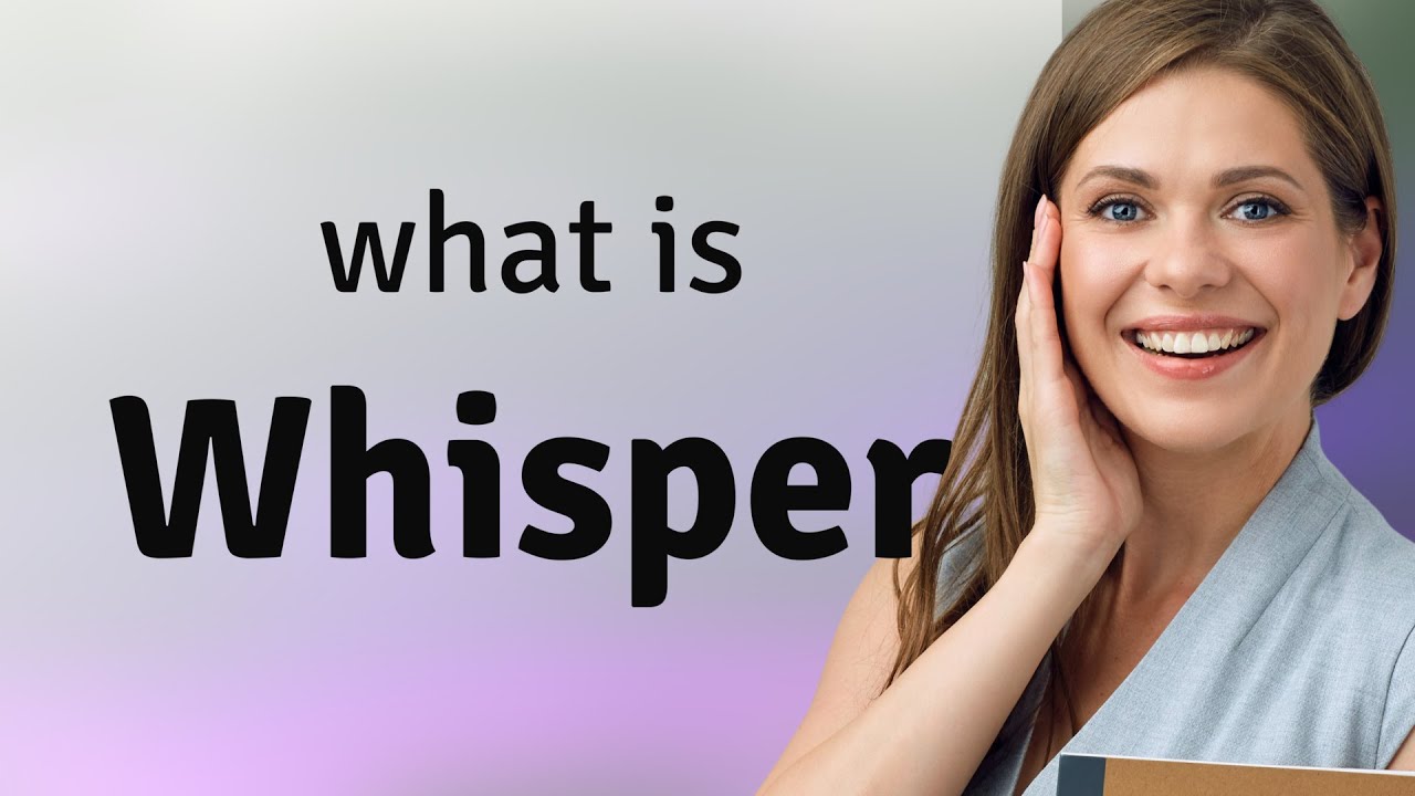 Whispering Words: Unveiling the Secret Language of Whispers - YouTube