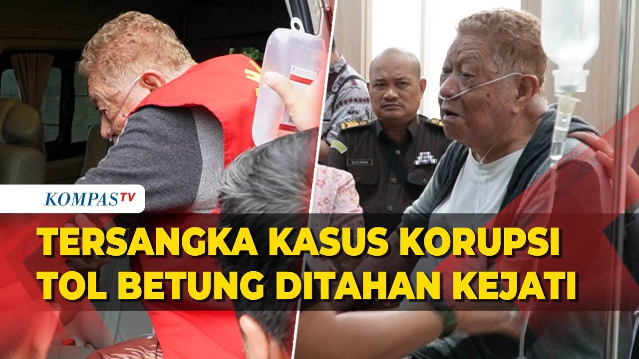 Ditangkap! Kejati Sumsel Tahan Tersangka Kasus Korupsi Tol Betung-Tempino - YouTube