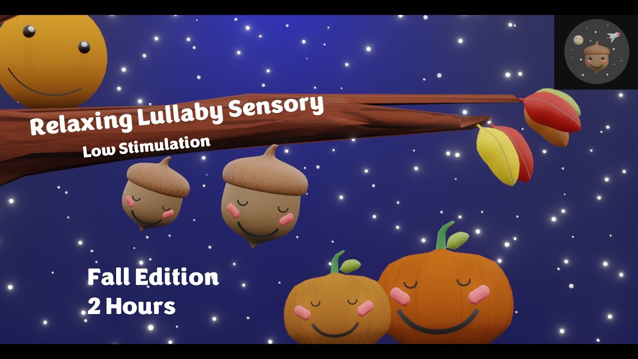 Lullaby Sleep Music - Fall Edition Sensory Video, Relaxing Music to ...