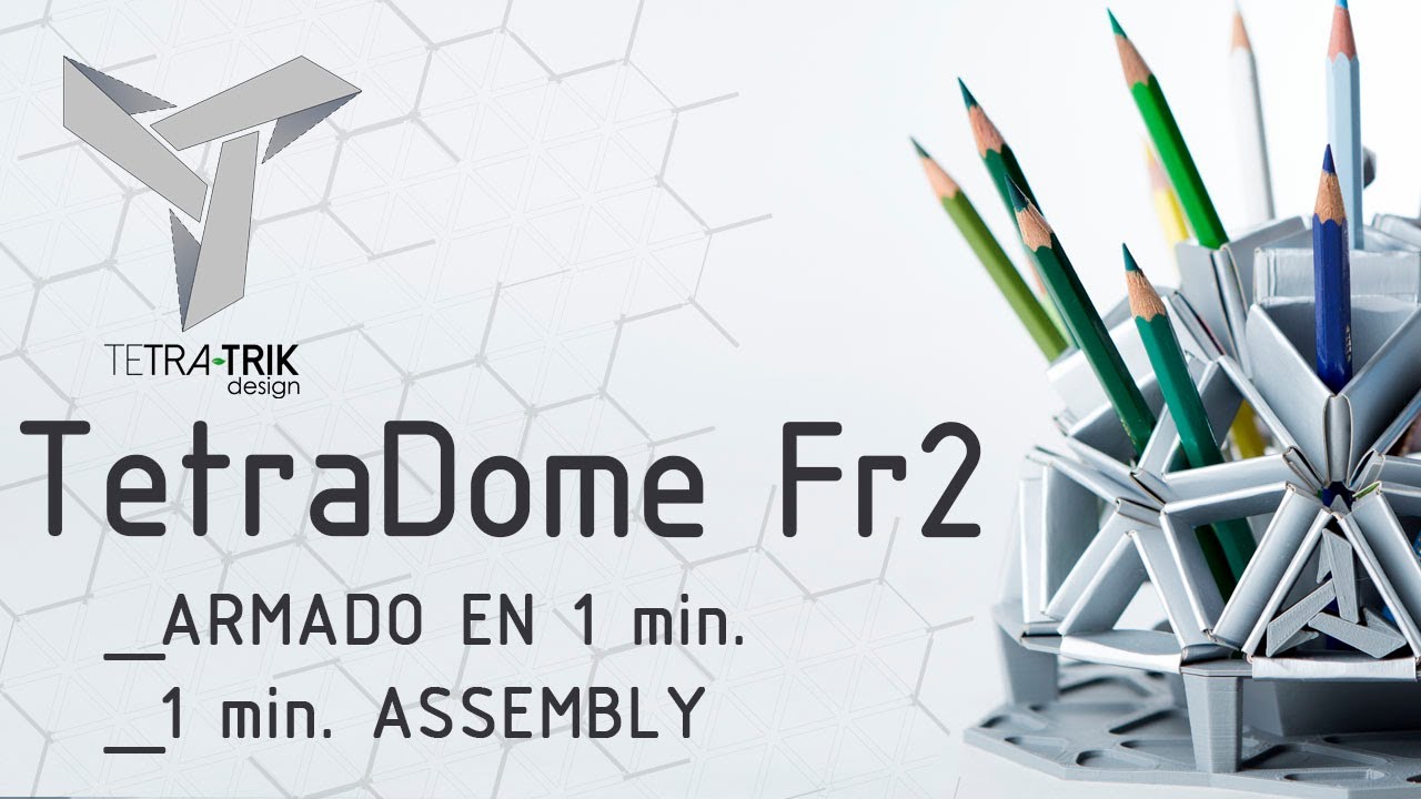 TeTraDome Fr2 en 1 minuto --- TeTra-Trik - YouTube