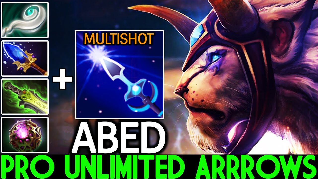 ABED [Mirana] Unlimited Arrrows with Full Magical Build Dota 2 - YouTube