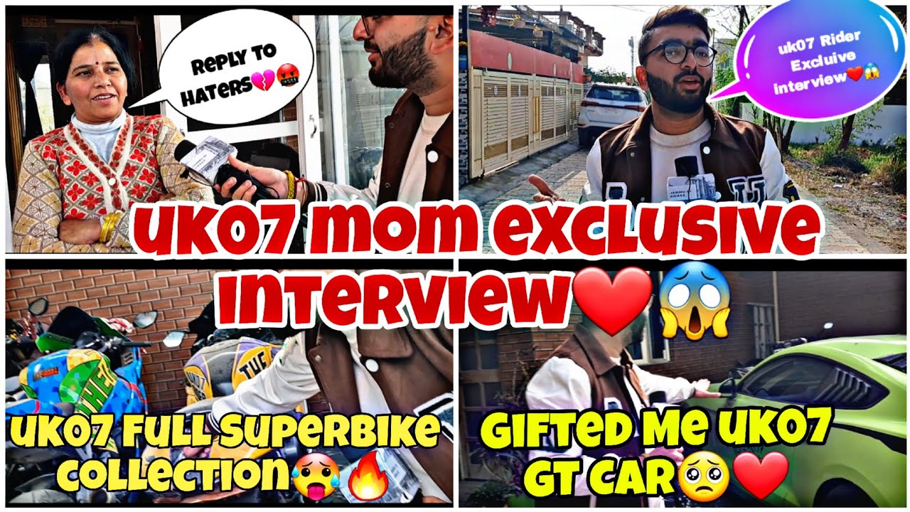 @TheUK07RiderMom #exclusive Interview ️😱|Reply To Haters💔🤬|Gifted Me ...