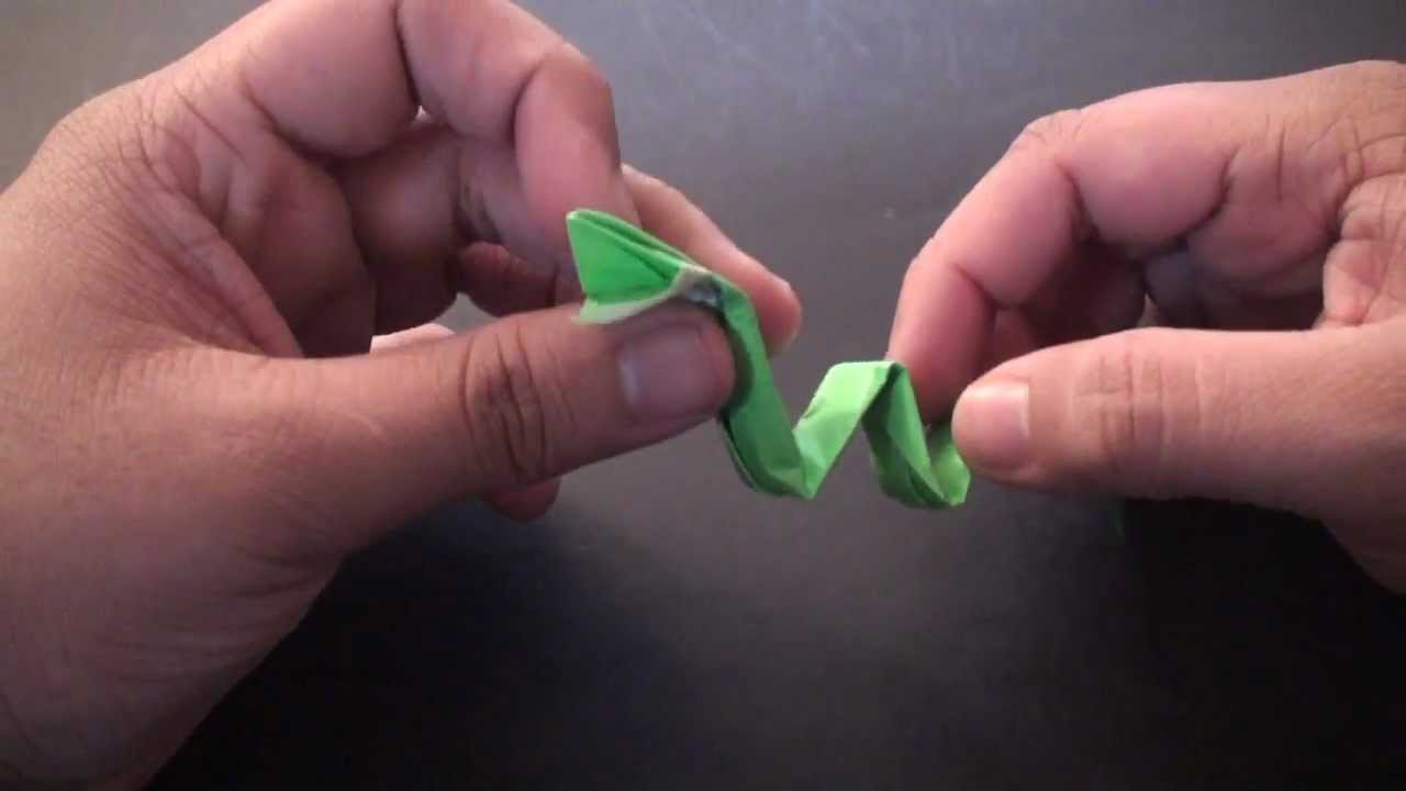 Origami Zodiac Snake - Chinese New Year! - YouTube