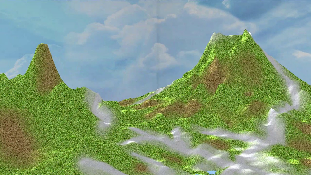 Computer Graphics OpenGL C++ project Pandora - YouTube