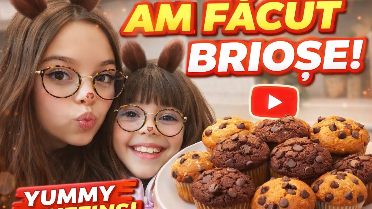 Facem brioșele cu Maia și Edi 🧁 - YouTube