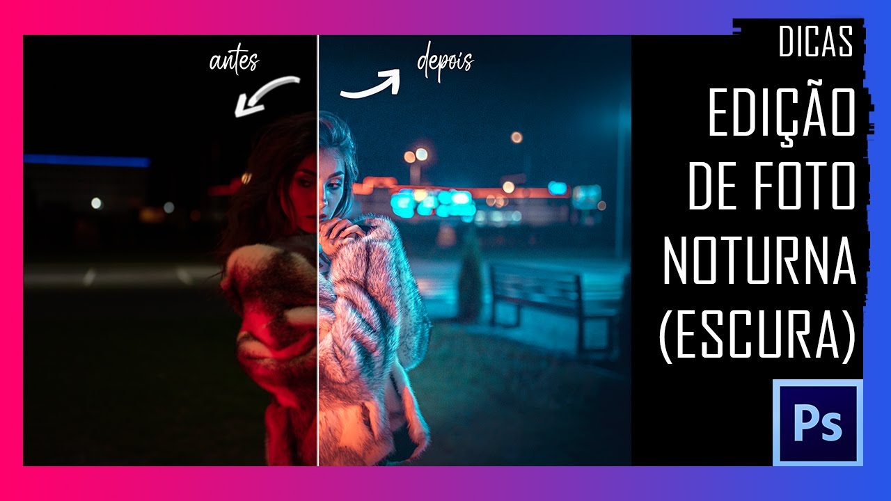 Como Editar Foto Noturna Muito escura - Camera Raw (lightroom) e ...