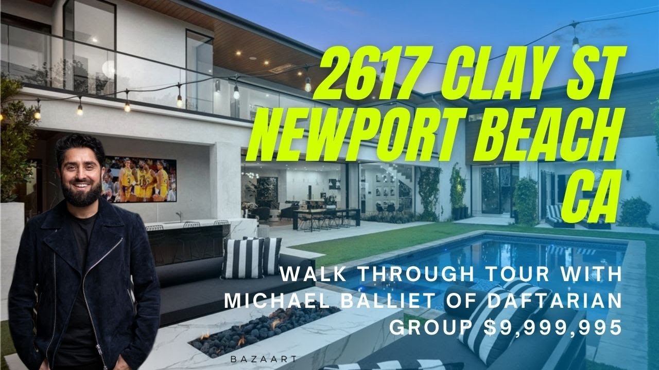 Inside A $10,000,000 Luxury Newport Beach Home (Michael Balliet) - YouTube