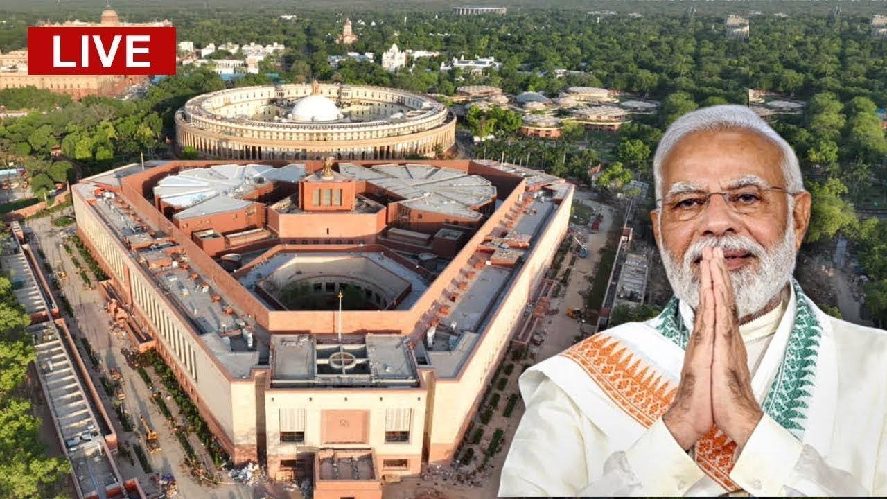 PM Modi's address at inauguration of new Parliament House - YouTube