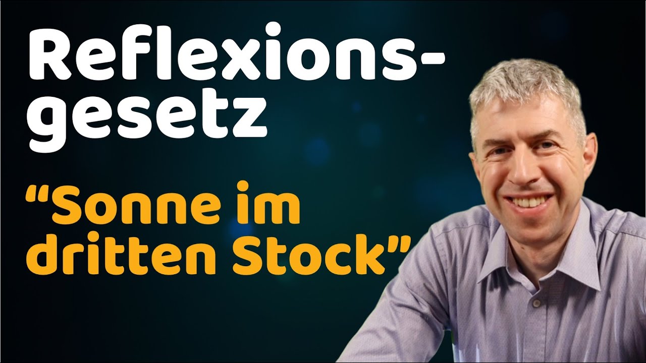 Physik-Aufgabe zur Optik: Reflexionsgesetz anwenden und Spiegelbilder ...