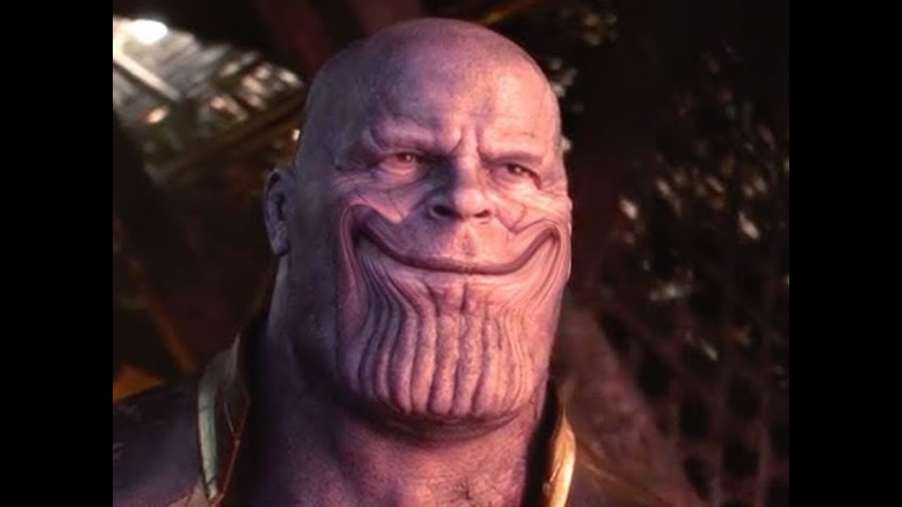 thanos bites the dust - YouTube