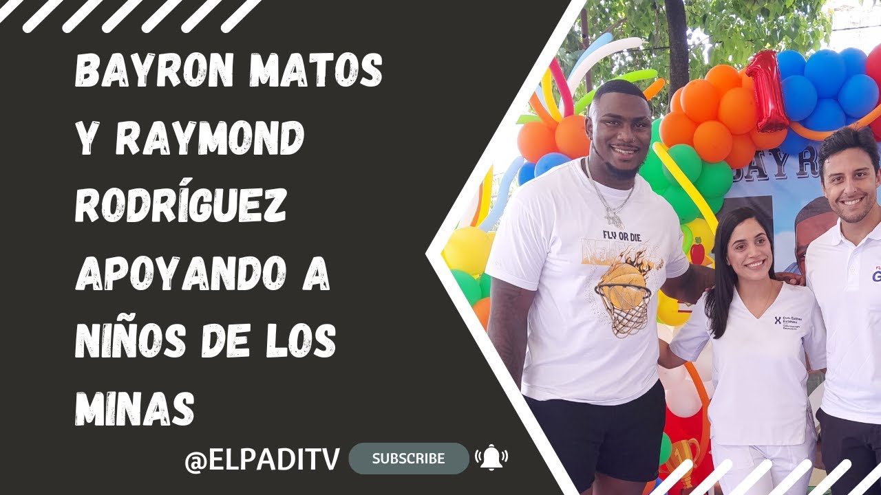 Bayron Matos y Raymond Rodríguez hacen entrega de juguetes en el sector ...