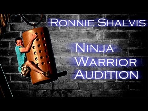 Ronnie Shalvis Ninja Warrior Audition 2013 - YouTube
