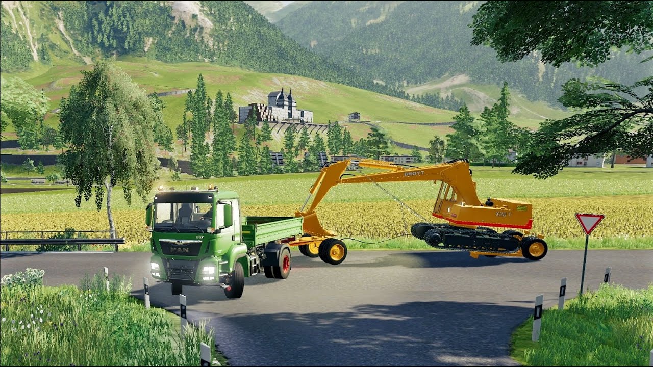 FS19 - Map Erlengrat 073 - Alpine DLC - Forestry and Farming - YouTube