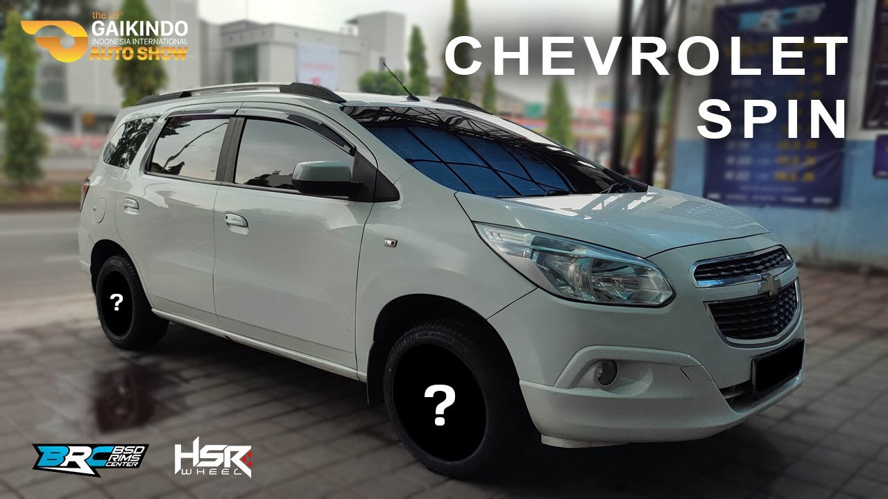 Chevrolet Spin x HSR BOON R16 | MPV CHEVY tampil SPORTY | GIIAS 2022 ...