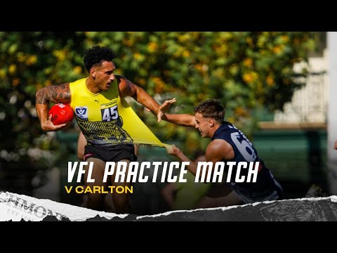 VFL Practice Match v Carlton | Match Highlights - YouTube