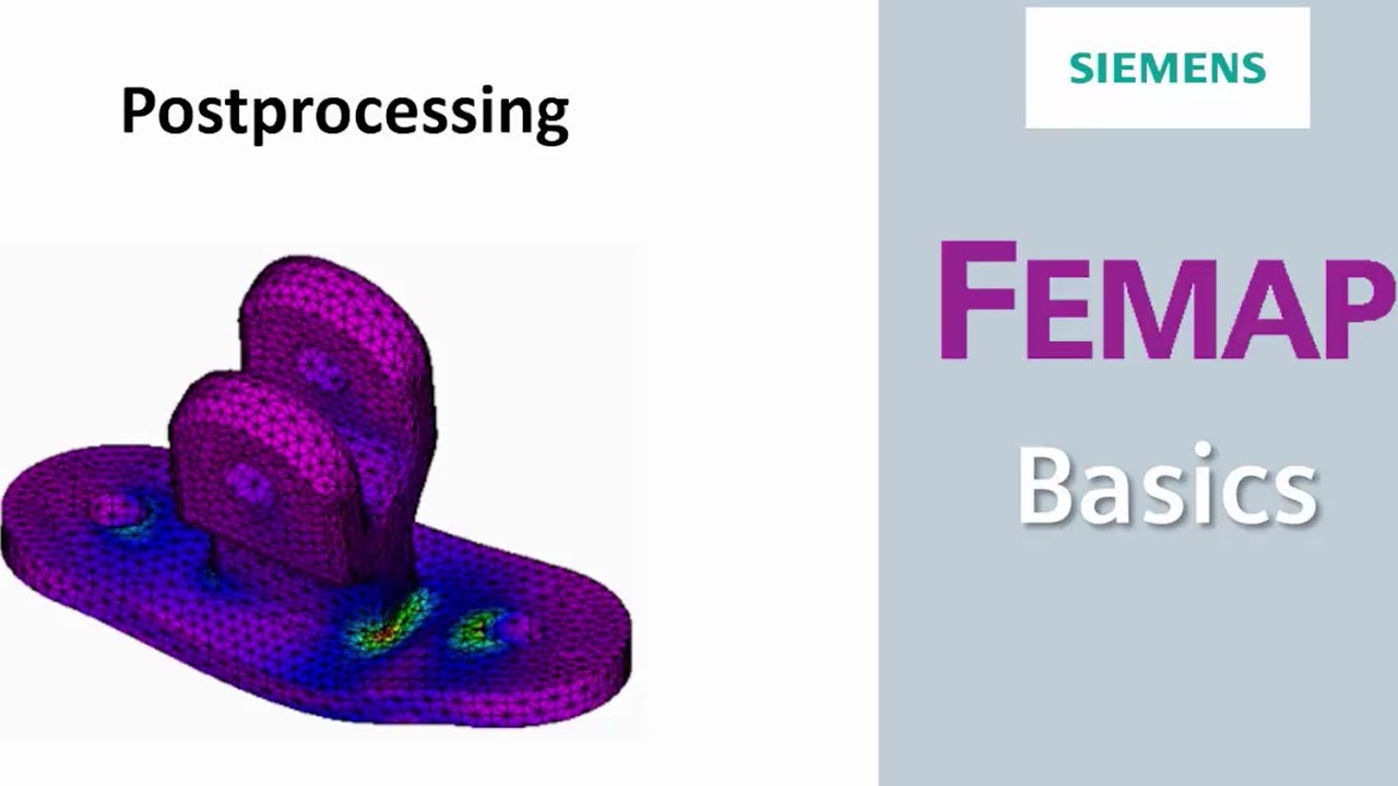 FEMAP Basic 05 -- Postprocesado de Resultados - YouTube