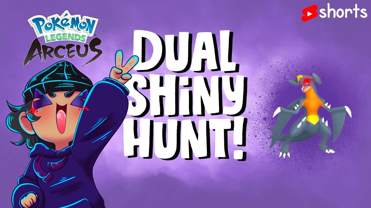 Dual Shiny Alpha Garchomp Hunt! (+Setup) [Pokemon Legends: Arceus] # ...