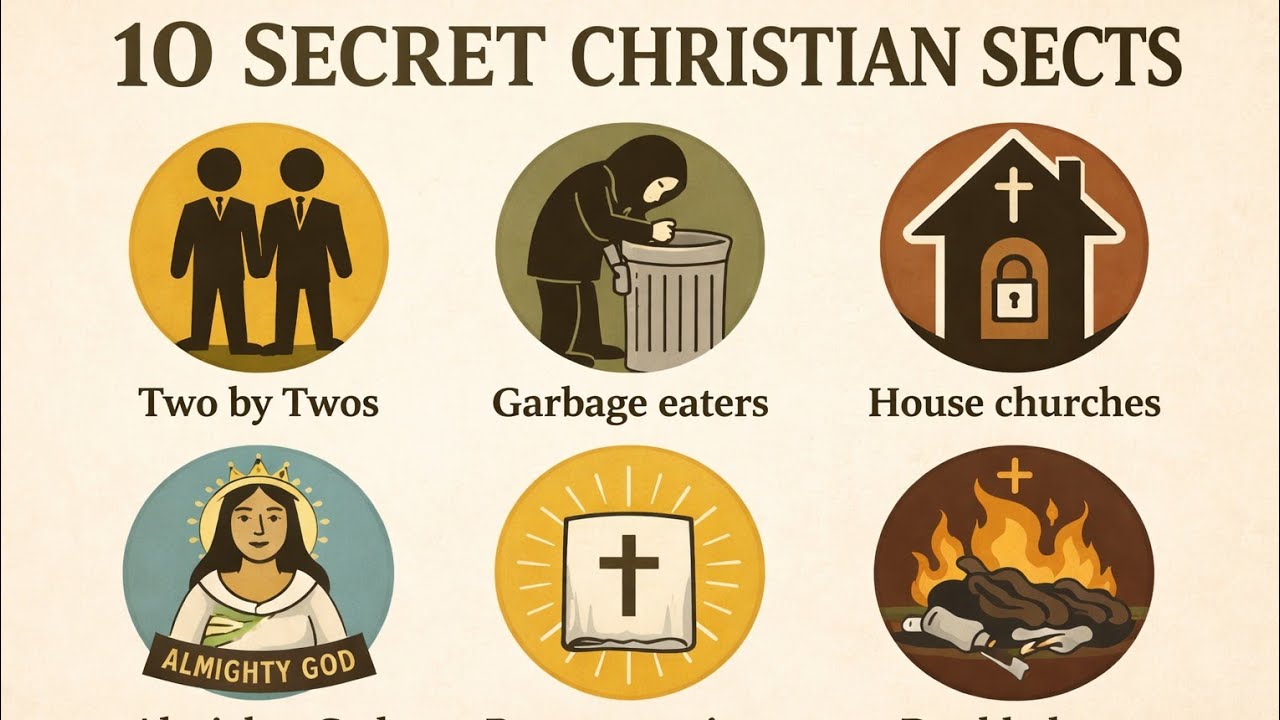10 Secret Christian Sects They Don’t Want You to Know About - YouTube