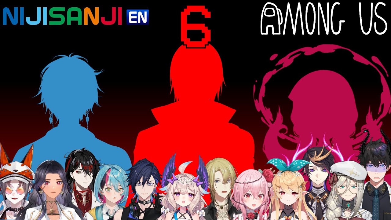 【All POV】 Nijisanji EN Among Us Collab feat. ILUNA! 【Round 6 | Fulgur ...