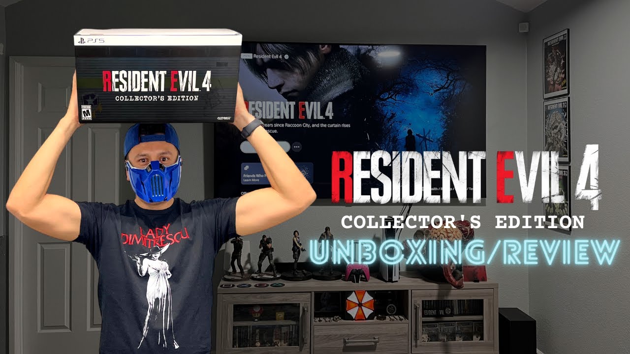 RESIDENT EVIL 4 Collector's Edition UNBOXING / REVIEW - YouTube