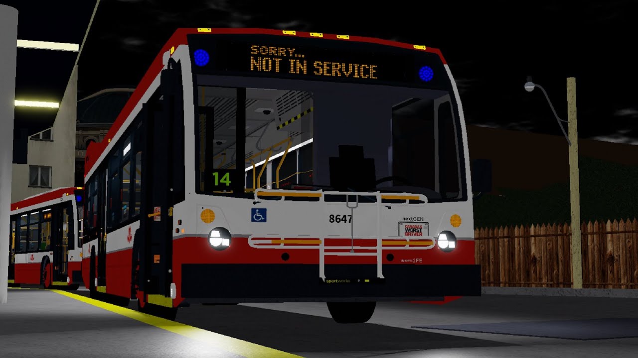 TTC East York Division (formerly Thorncliffe Park) | Nova LFS 8647 on 2 ...