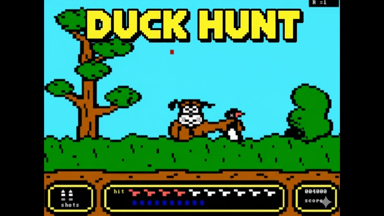 Duck Hunt Retro Gaming - YouTube