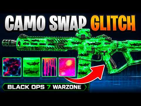 How to Do the Camo Swap Glitch in Warzone! (ANY CAMO) Warzone & BO7 Multiplayer!