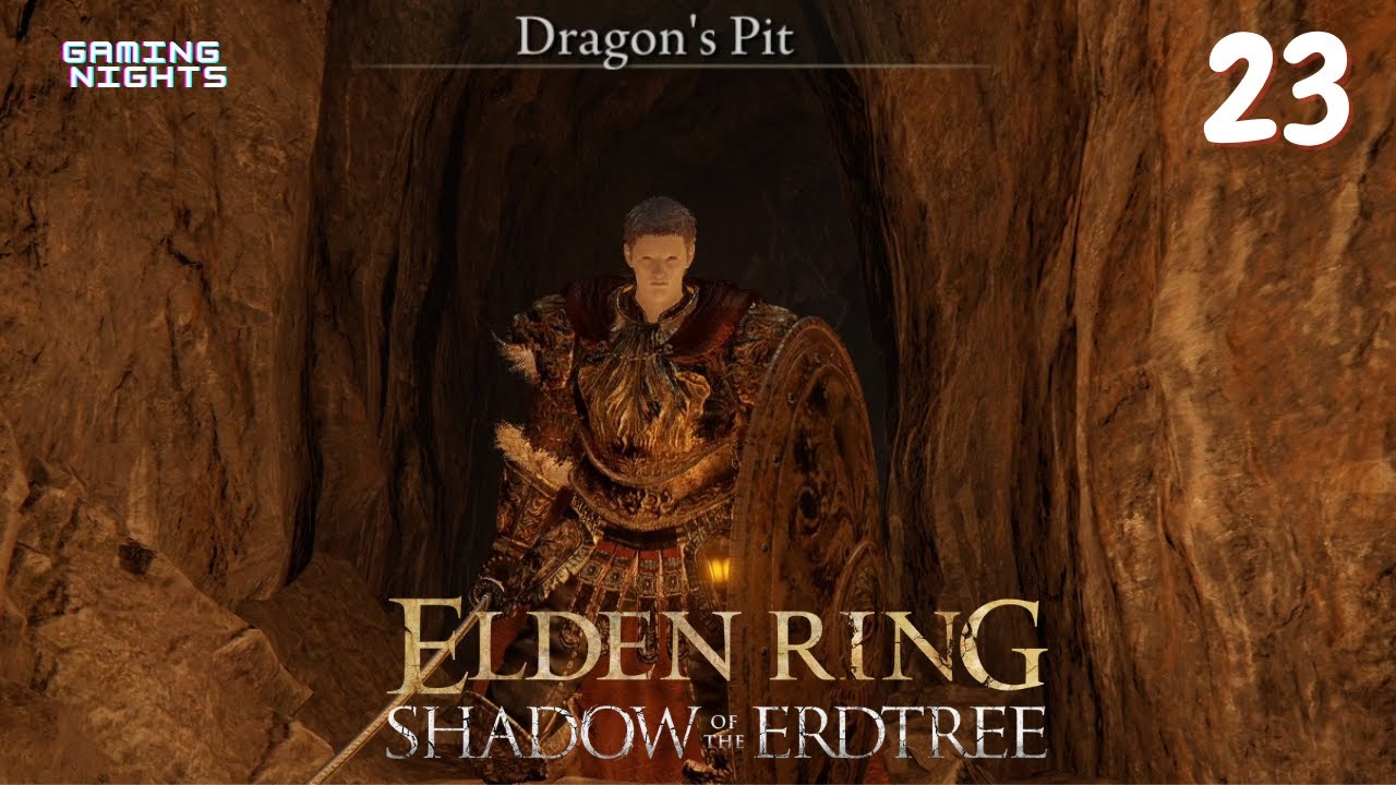 Elden Ring Shadow Of The Erdtree- 23 Dragon's Pit Boss- Ancient Dragon ...