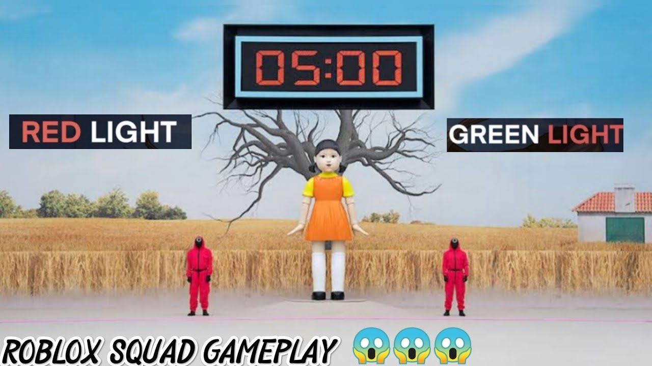 ROBLOX RED LIGHT, GREEN LIGHT SQUAD GAMEPLAY - YouTube