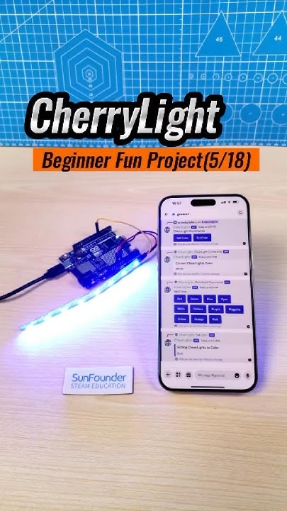 🌐IoT light can be controlled by everyone in Discord - 18 Projects for All Levels #arduino #stem ...