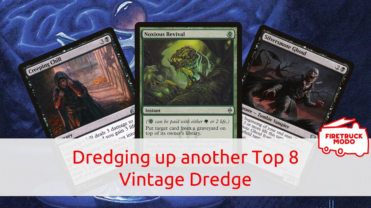 Dredging Up Another Top 8 - Vintage Dredge Challenge - YouTube