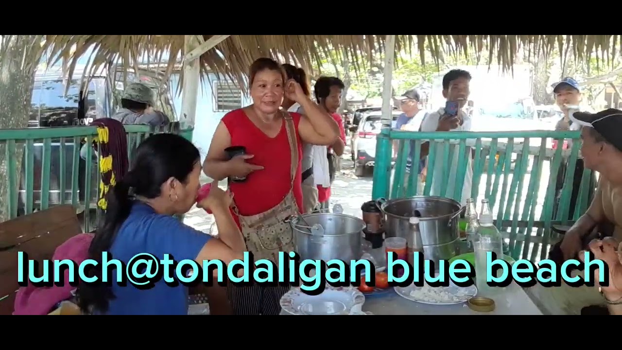 LUNCH @TONDALIGAN BLUE BEACH - YouTube