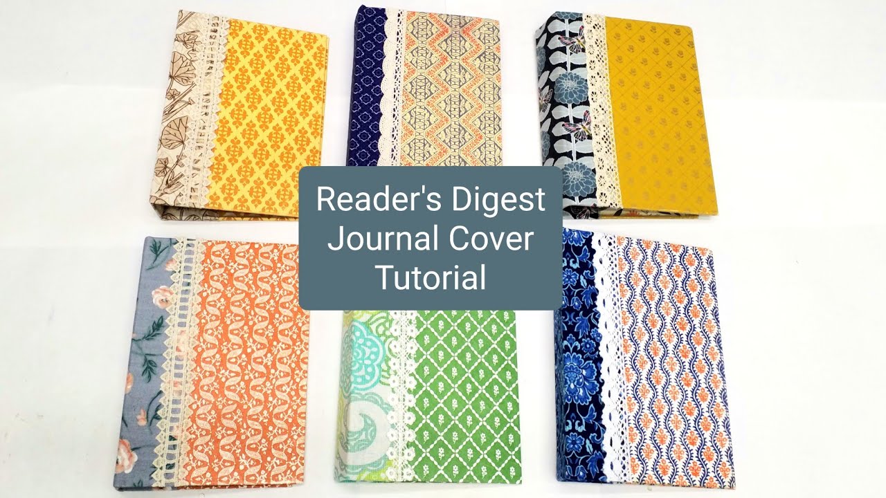 How I Make Journal Covers With Old Reader's Digest Books & The Original ...