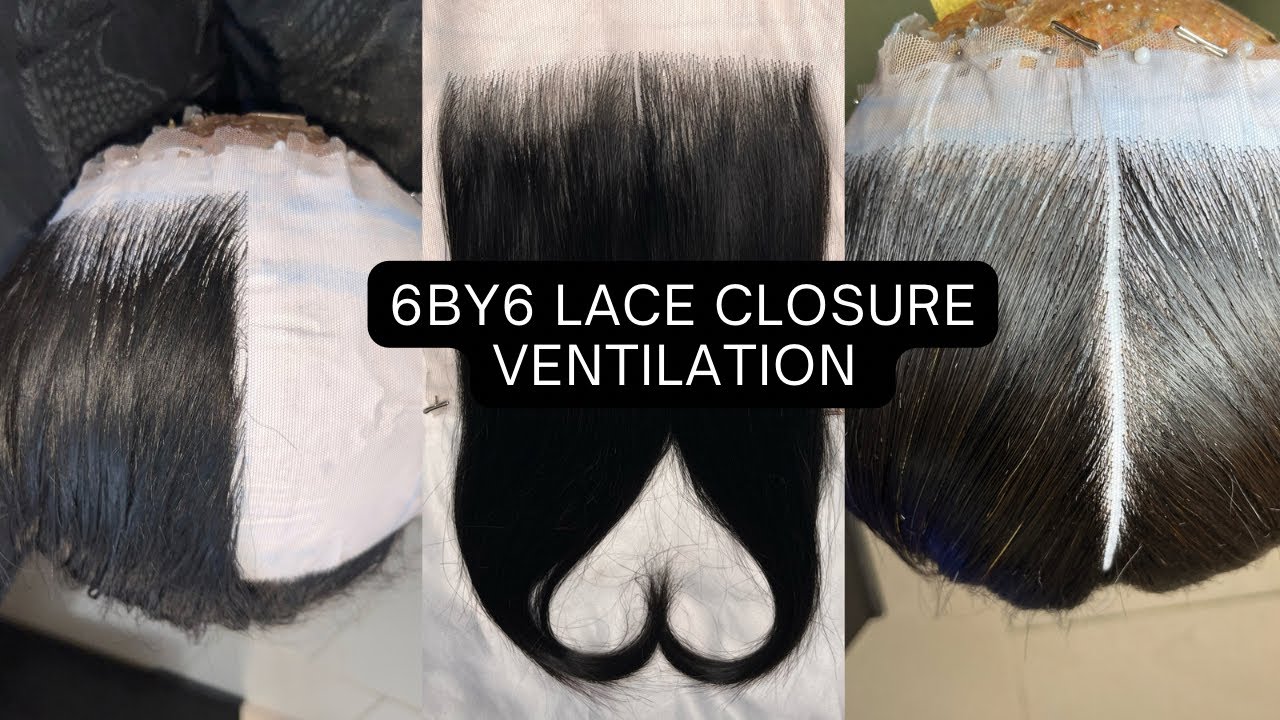 How to measure and ventilate a 6by6 mini Frontal for beginners. # ...