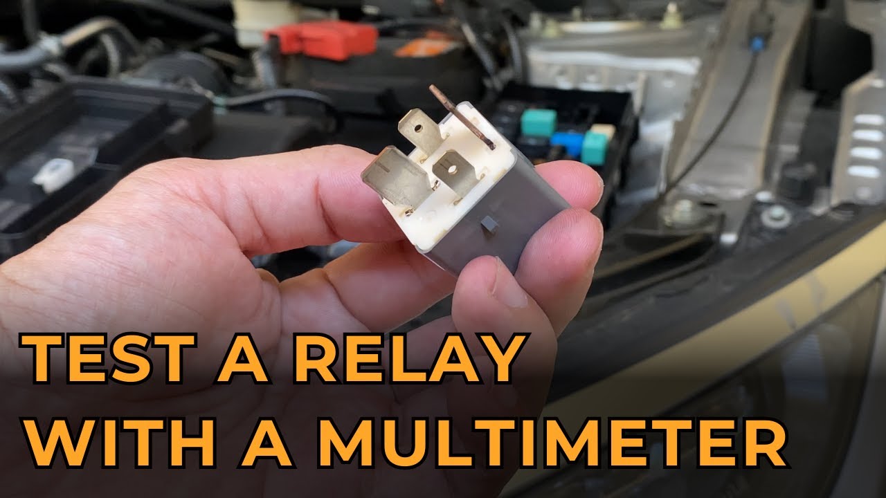 How to Test a Relay with a Multimeter - YouTube