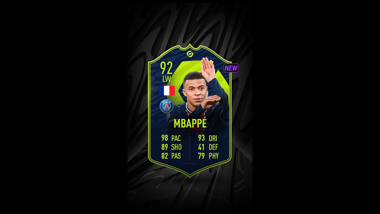 Kylian Mbappe 92 SBC Solution/MADFUT 21 - YouTube