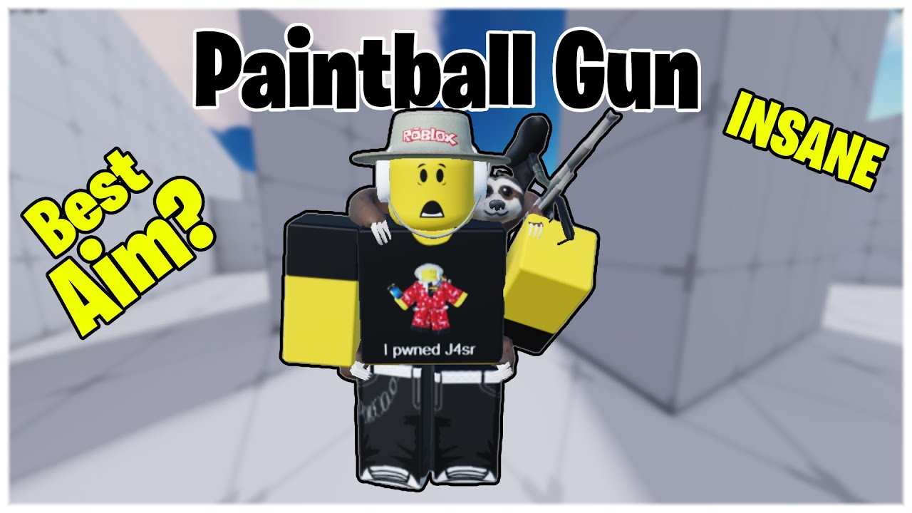 The Paintball GUN In Roblox RIVALS (INSANE).. - YouTube