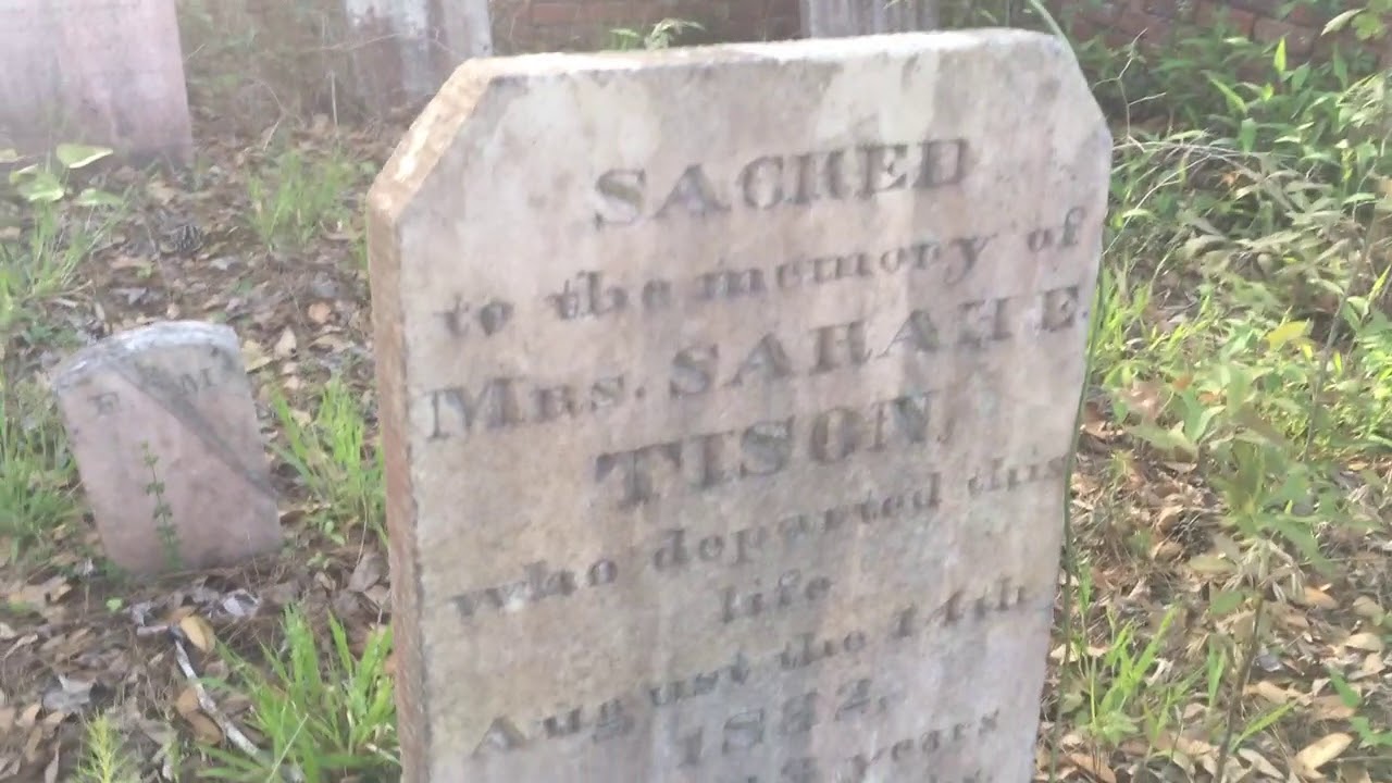 Tison plantation burying ground 4/13/18 - YouTube